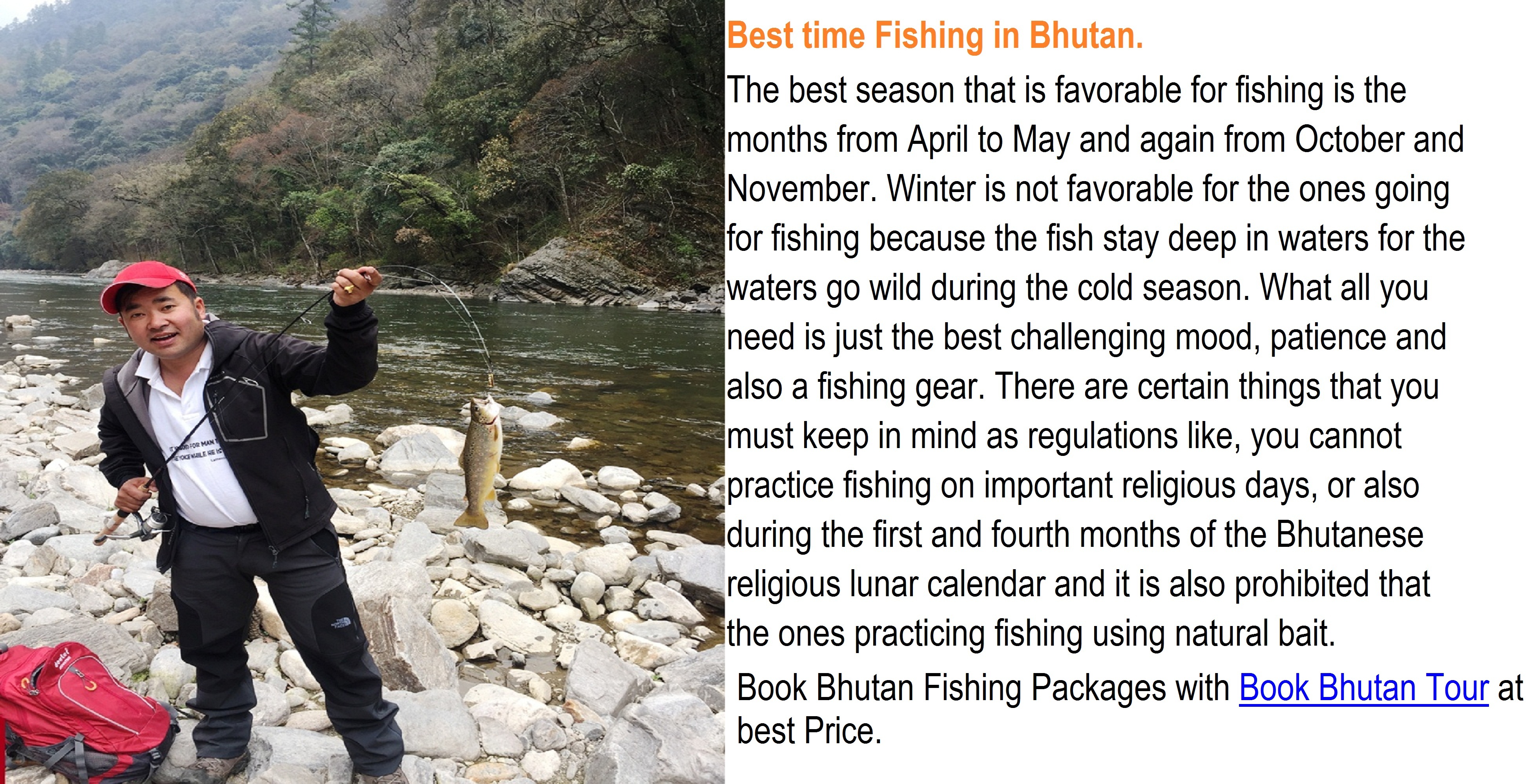 Fishing Trip in Bhutan. - Book Bhutan Tour